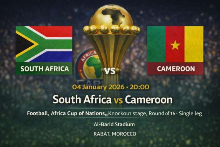 South Africa vs Cameroon – AFCON 2025 Match Preview - Soccer Streams Guide